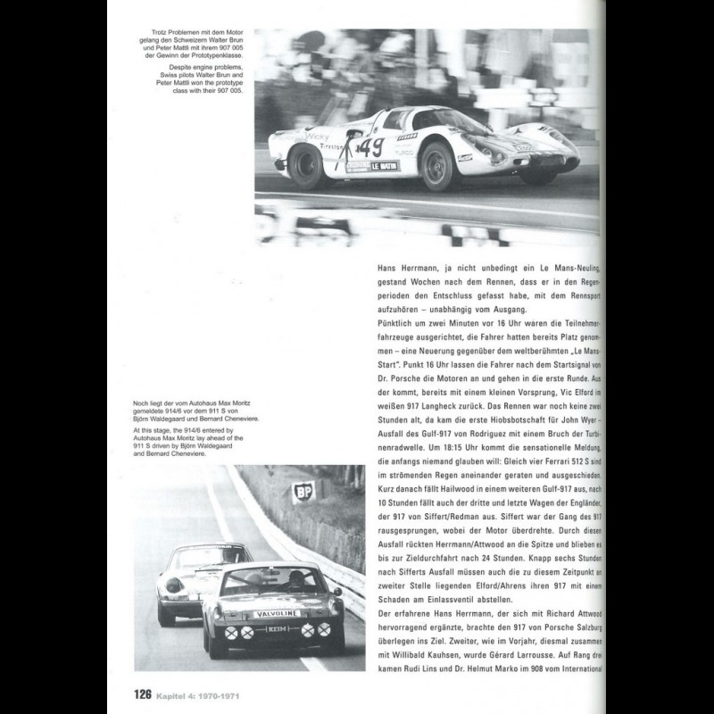 Porsche Buch in Le Mans Die ganze Erfolgsgeschichte seit 1951
