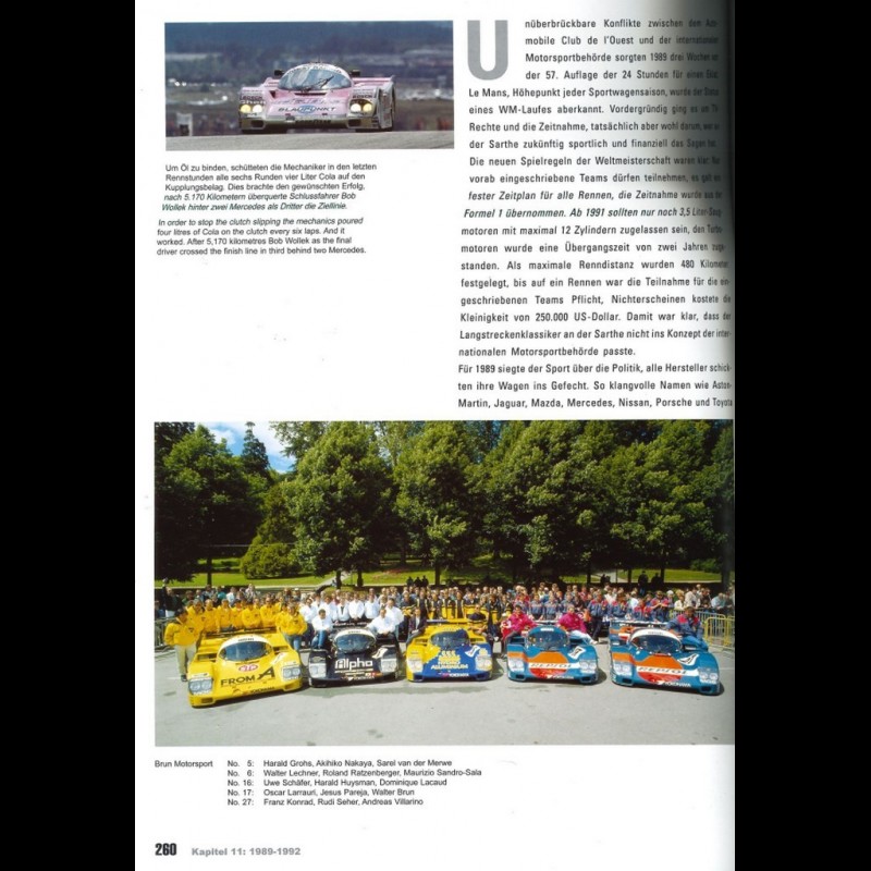 Porsche Buch in Le Mans Die ganze Erfolgsgeschichte seit 1951