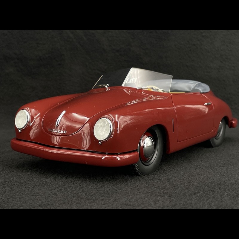 Porsche 356 Cabriolet 1951 Gmünd Pascha Red 1/18 Schuco 450025800