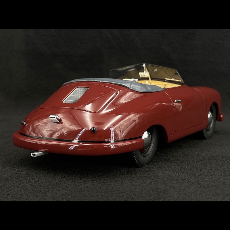 Porsche 356 Cabriolet 1951 Gmünd Pascha Red 1/18 Schuco 450025800