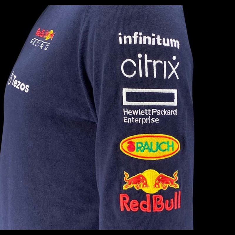 Red Bull Racing Sweater Puma Tag Heuer Verstappen Pérez Navy Blue ...