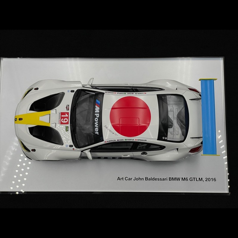 BMW M6 GTLM Art Car John Baldessari n°19 Procar Series 1979 1/18 Kyosho ...