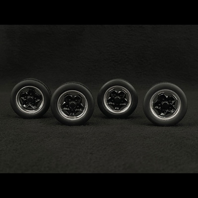 Set of 4 wheels with ATS Cookie Cutter rims for Porsche 911 from 1968 ...