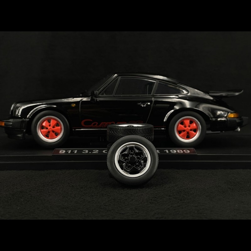 Set of 4 wheels with ATS Cookie Cutter rims for Porsche 911 from 1968 ...