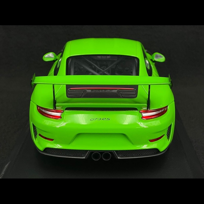 Porsche 911 GT3 RS Type 991 2019 Lizard Green / Black Wheels 1/18 ...