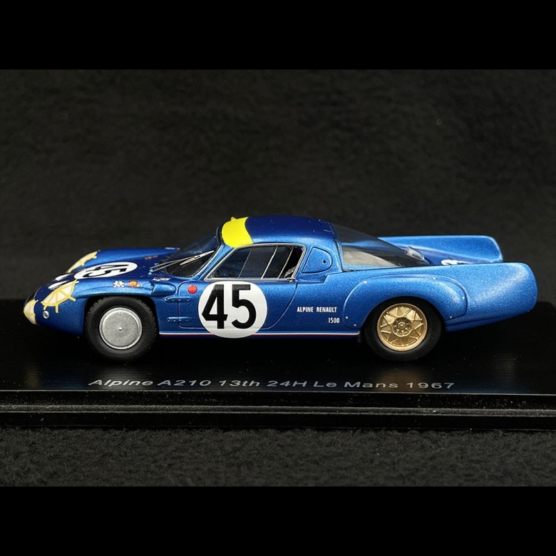 Alpine A210 n°45 24h Le Mans 1967 1/43 Spark S5686
