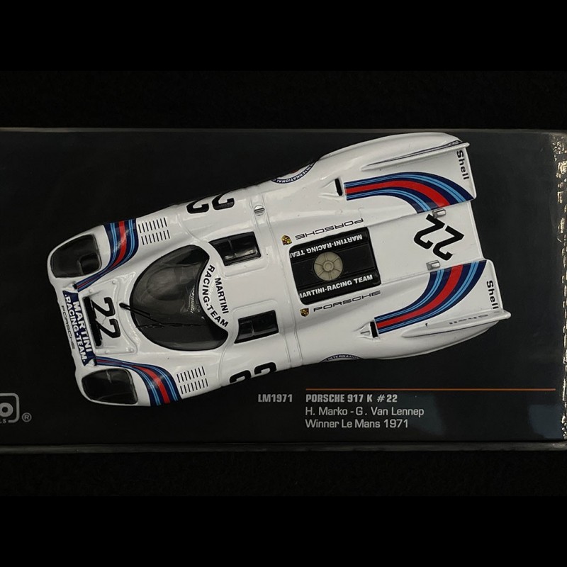 Porsche 917K n°22 Winner 24h Le Mans 1971 1/43 Ixo Models LM1971