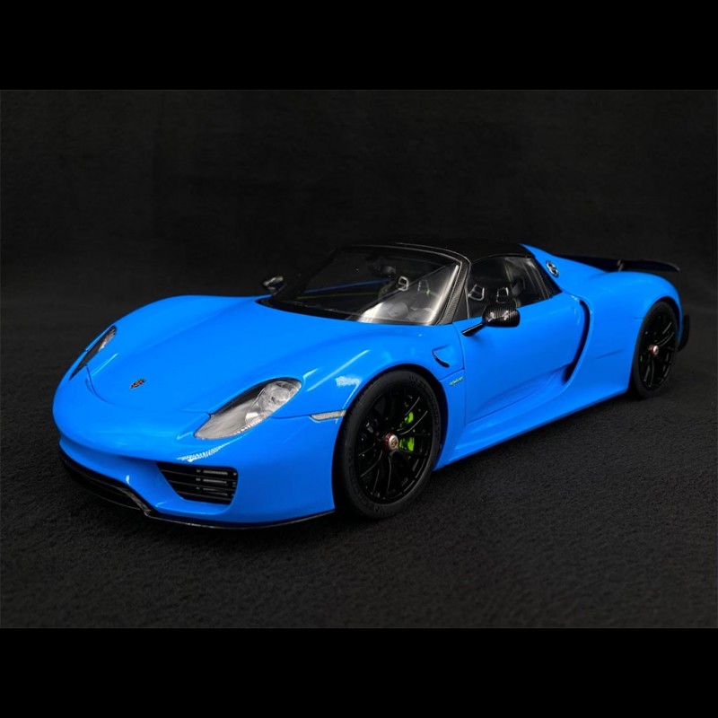 Porsche 918 Spyder 2013 Riviera Blue 1/18 Autoart 77924