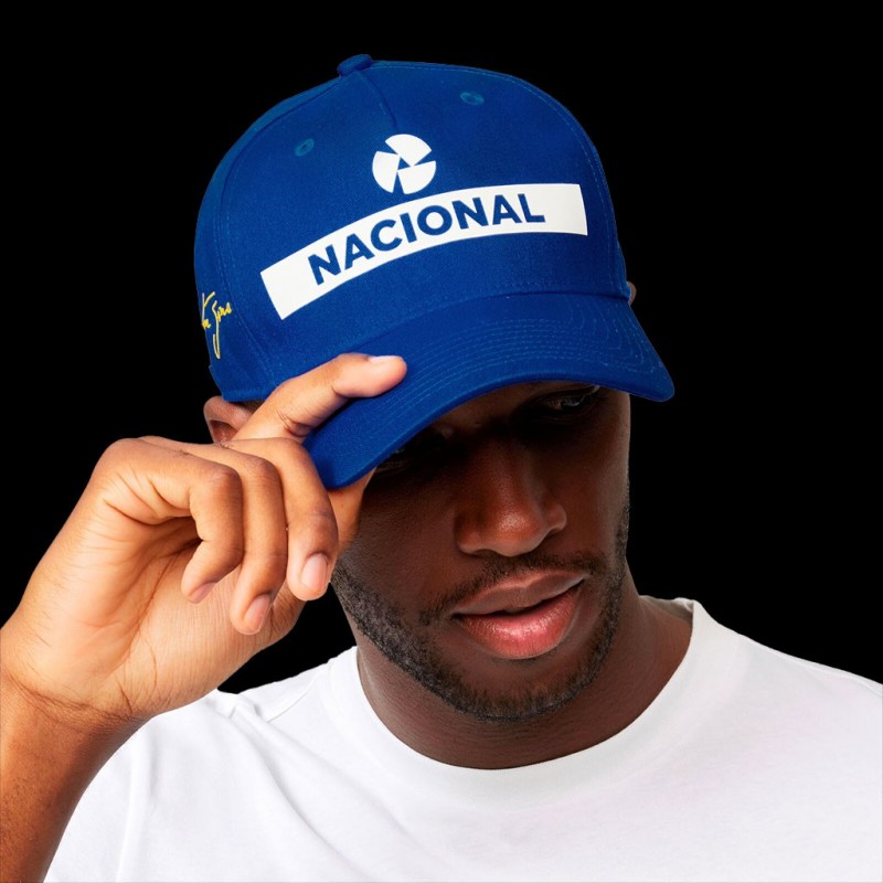 Ayrton Senna Cap Nacional Modern Navy 701218236-001