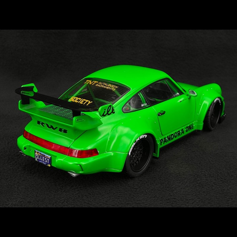 Porsche 911 RWB Type 964 Pandora One 2011 Vert Lézard 1/18 Solido S1807502
