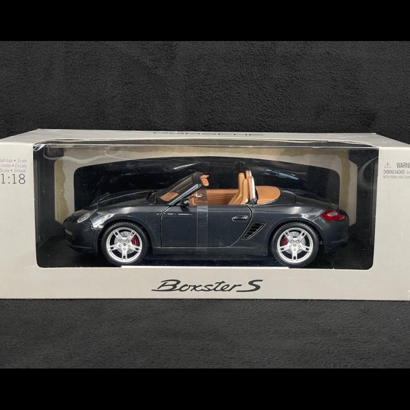 Porsche Boxster S Type 987 2005 Atlas Grey 1/18 Maisto WAP02120115
