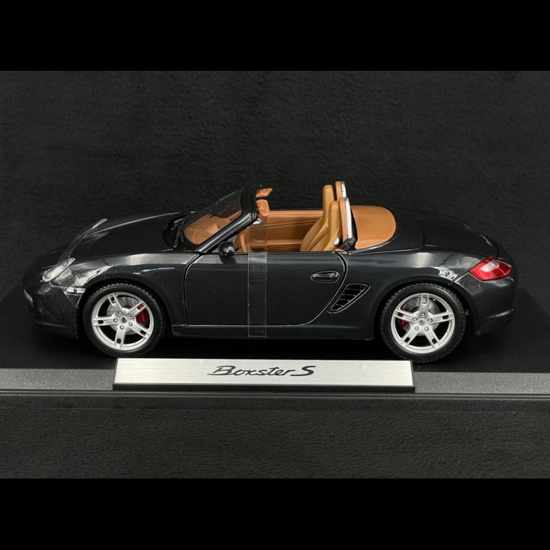 Porsche Boxster S Type 987 2005 Atlas Grey 1/18 Maisto WAP02120115