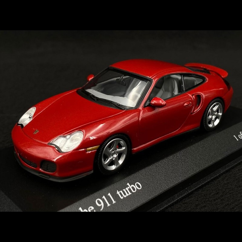 Porsche 911 type 996 Turbo 1999 Orient red 1/43 Minichamps 430069306