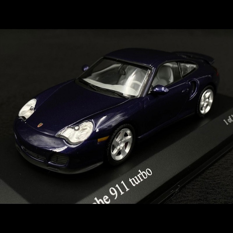 Porsche 911 Type 996 Turbo 1999 Techno Purple 1/43 Minichamps 430069305