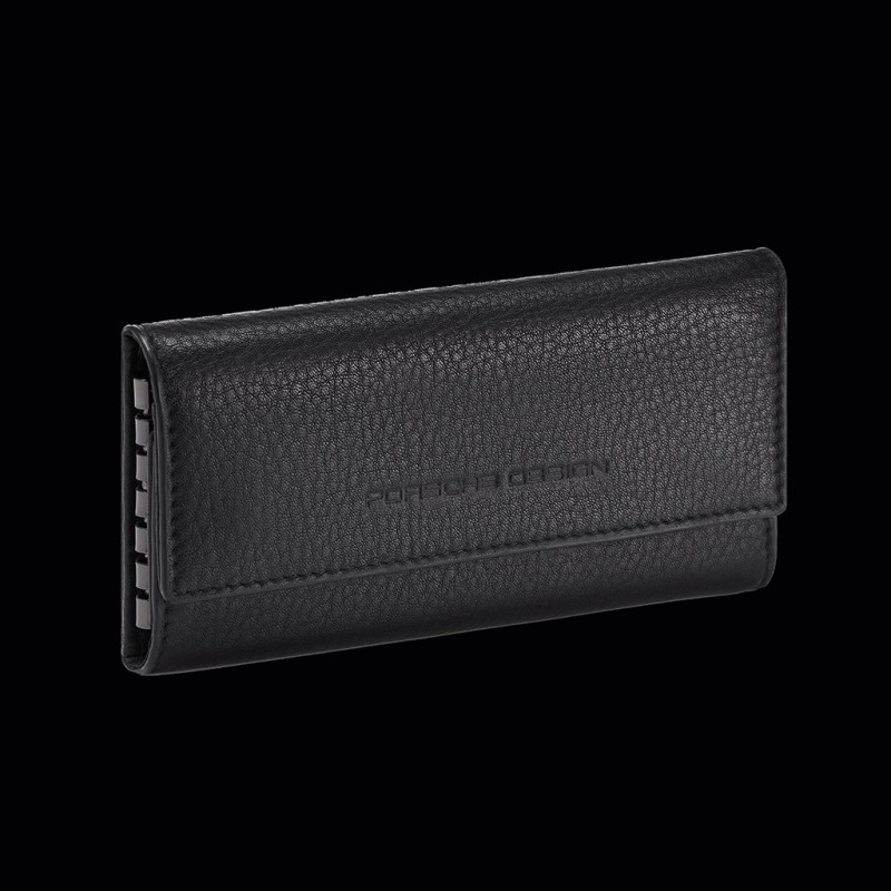 Porsche Design Key holder folding key case Leather Black Business Key ...