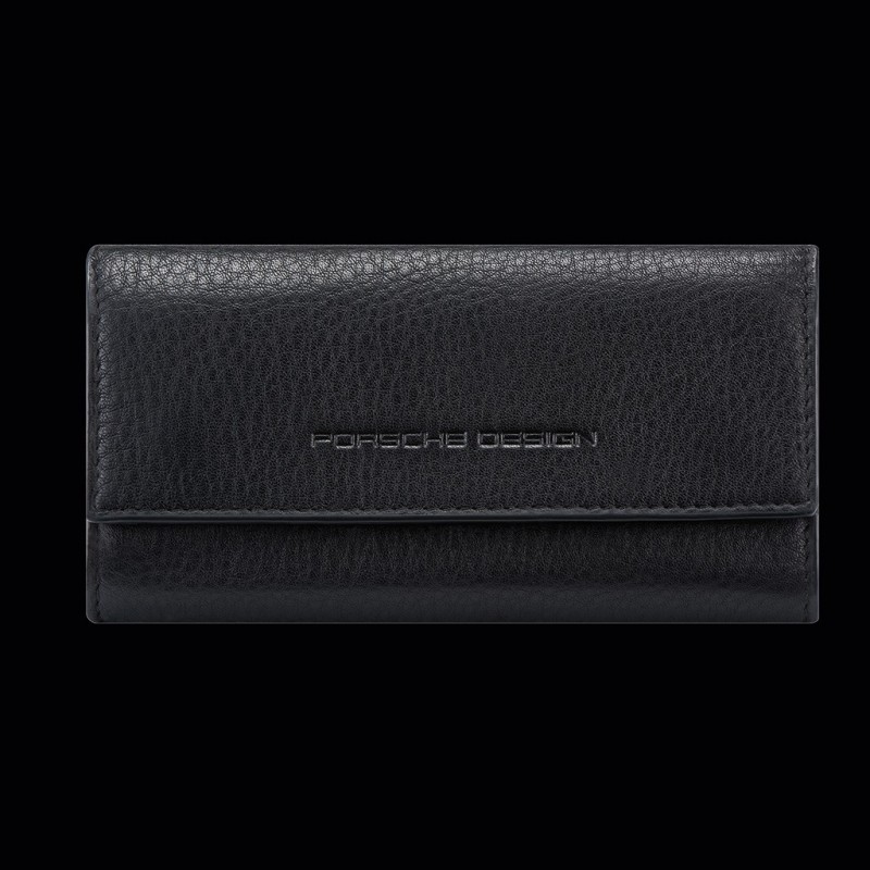 Porsche Design Key holder folding key case Leather Black Business Key ...