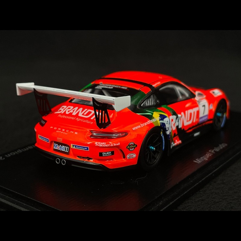 Porsche 911 GT3 Cup Type 991 n°7 Winner Carrera Cup Brazil 2020 1/43 ...