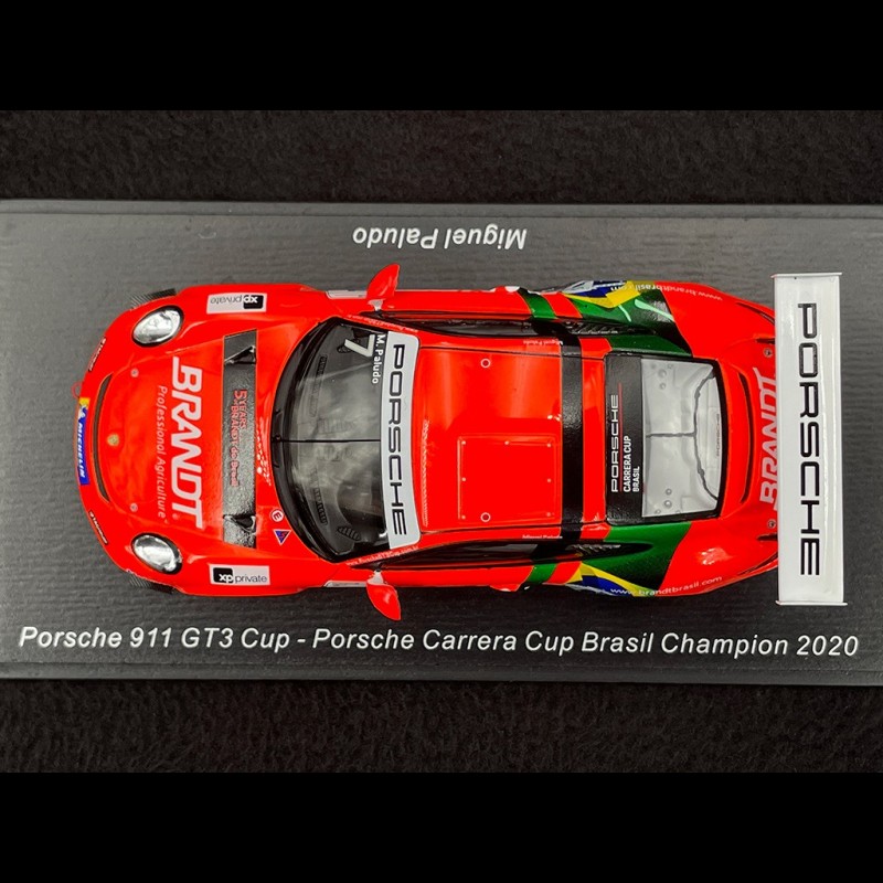Porsche 911 GT3 Cup Type 991 n°7 Vainqueur Carrera Cup Brazil 2020 1/43 ...