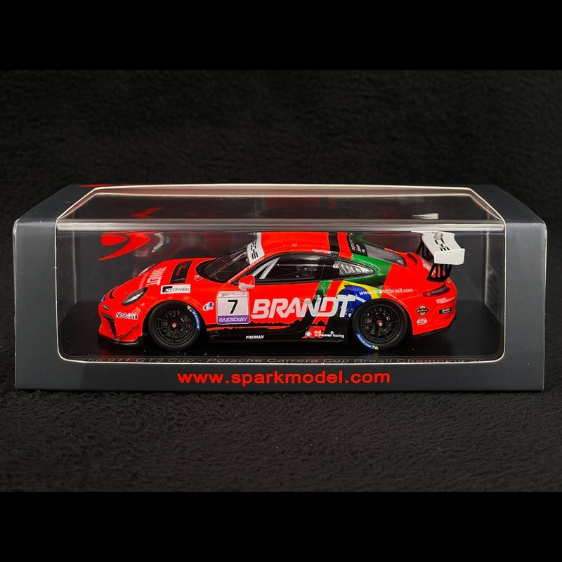 Porsche 911 GT3 Cup Type 991 n°7 Sieger Carrera Cup Brazil 2020 1/43 ...