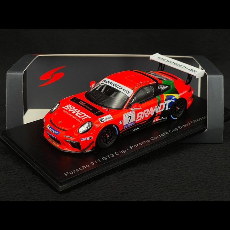 Porsche 911 GT3 Cup Type 991 n°7 Winner Carrera Cup Brazil 2020 1/43 ...