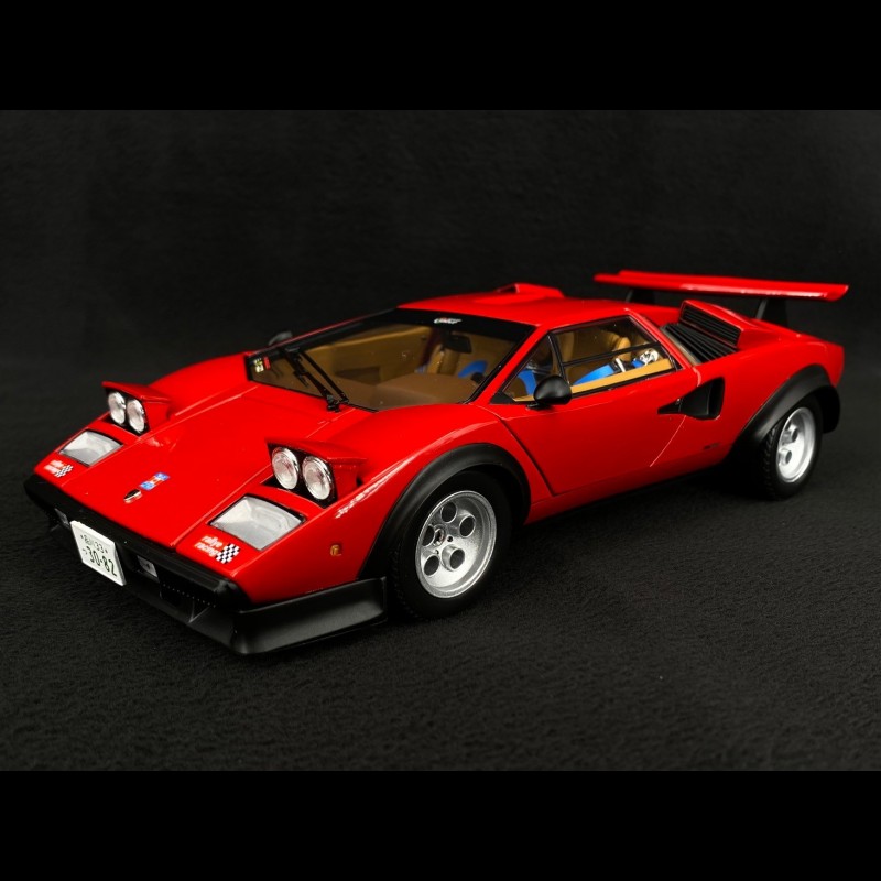 Lamborghini Countach LP500S Walter Wolf 1982 Rouge Diablo 1/18 Kyosho ...