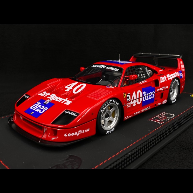 Ferrari F40 LM IMSA Topeka 1990 n°40 1/18 BBR Models P18139C