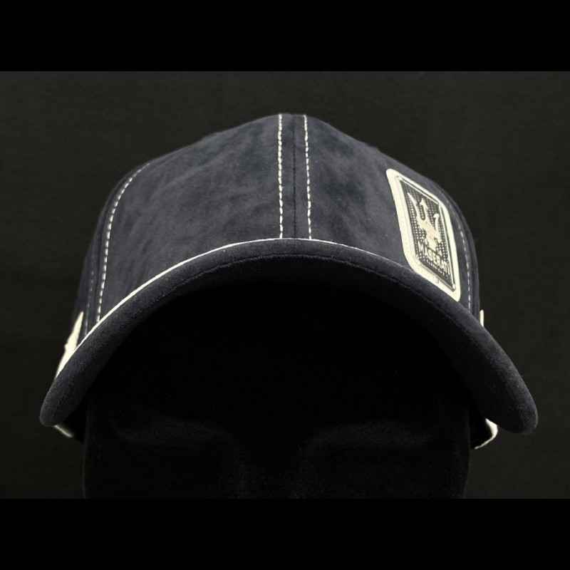 Maserati Classiche Hat Baseball Navy blue / Cream M01810619040
