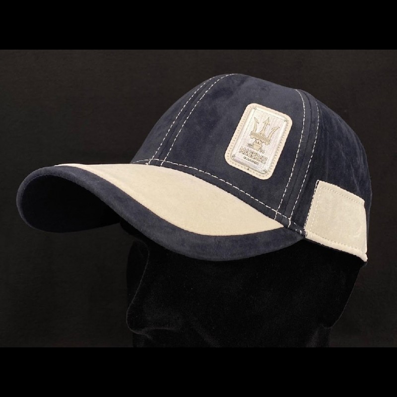 Maserati Classiche Hat Baseball Navy blue / Cream M01810619040