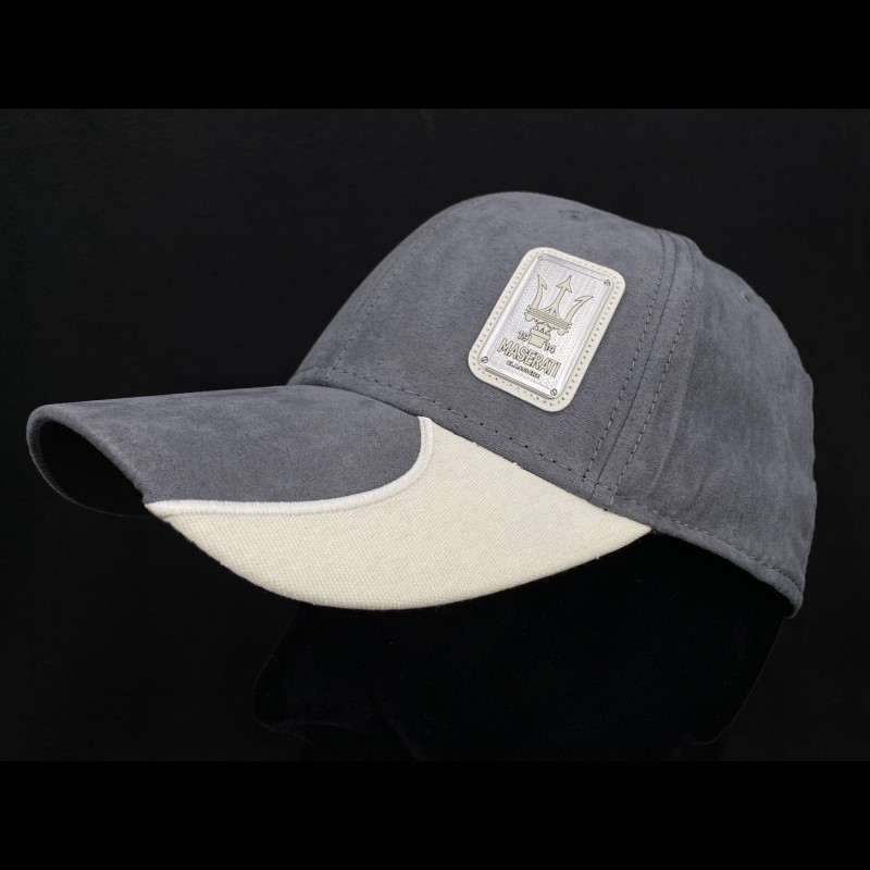 Maserati Classiche Cap Baseball Anthrazitgrau / Creme M01810609020