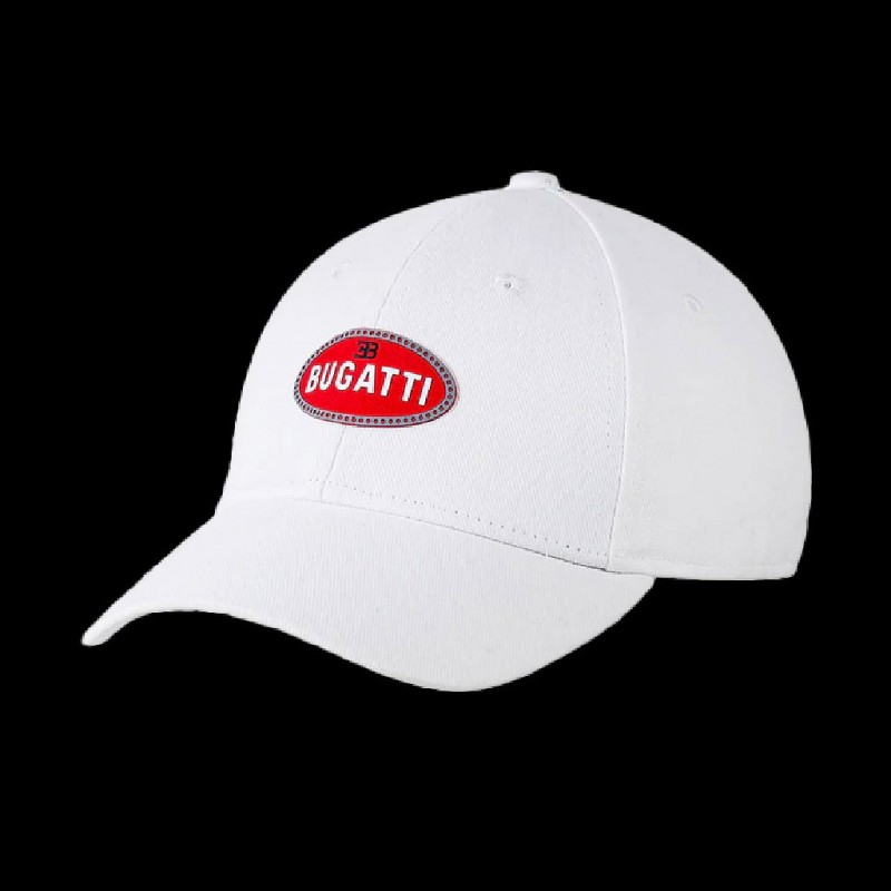 Bugatti Hat Oval logo White BGT025-200