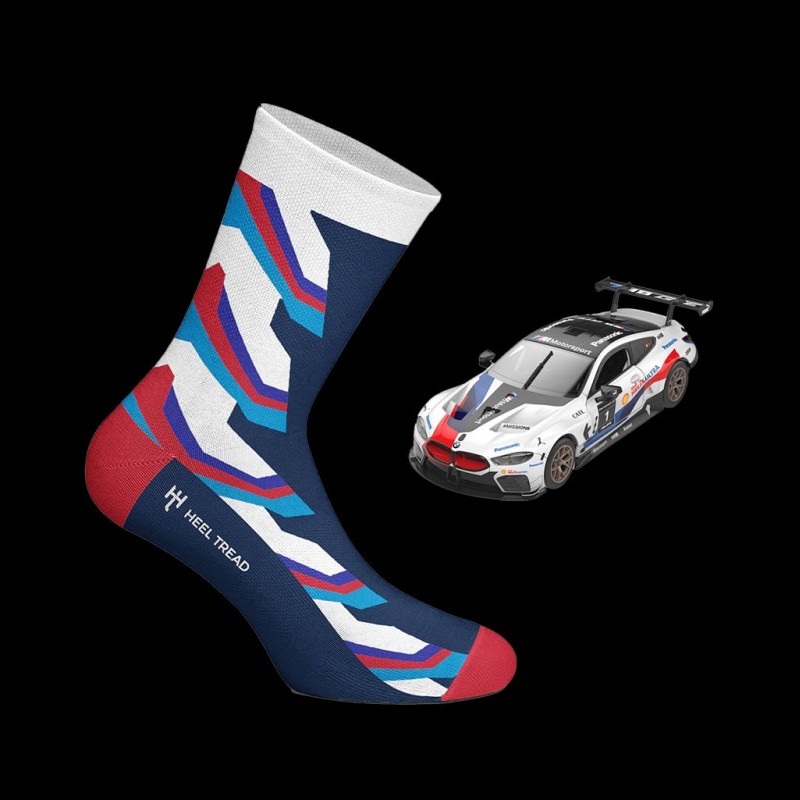 Inspiration BMW M Motorsport Speed / BMW S1000RR socks Blue / White ...