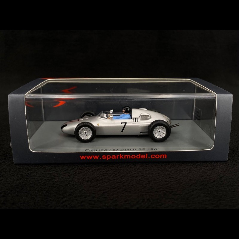 Porsche 787 n° 7 F1 GP Netherlands 1961 1/43 Spark S1947