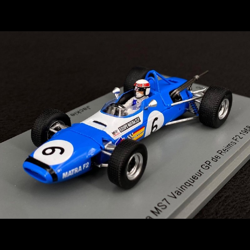 Matra MS7 n° 6 Winner GP Reims F2 1968 1/43 Spark SF105