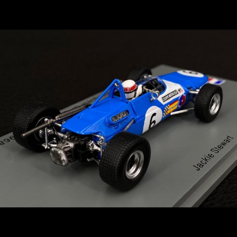 Matra MS7 n° 6 Vainqueur GP Reims F2 1968 1/43 Spark SF105