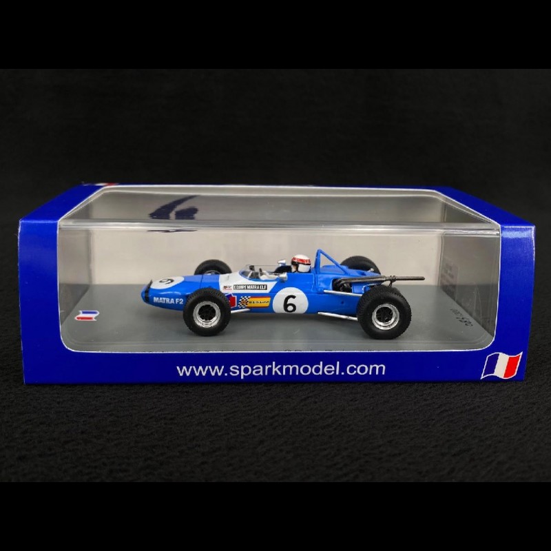 Matra MS7 n° 6 Vainqueur GP Reims F2 1968 1/43 Spark SF105