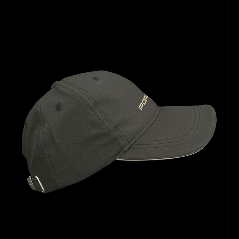 Casquette Porsche noire lettres Porsche beige Porsche WAP0800020C