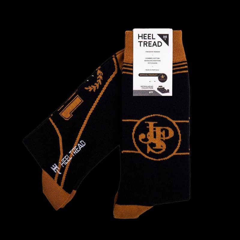 Inspiration Lotus F1 97T JPS socks Black / Gold - unisex - Size 41/46