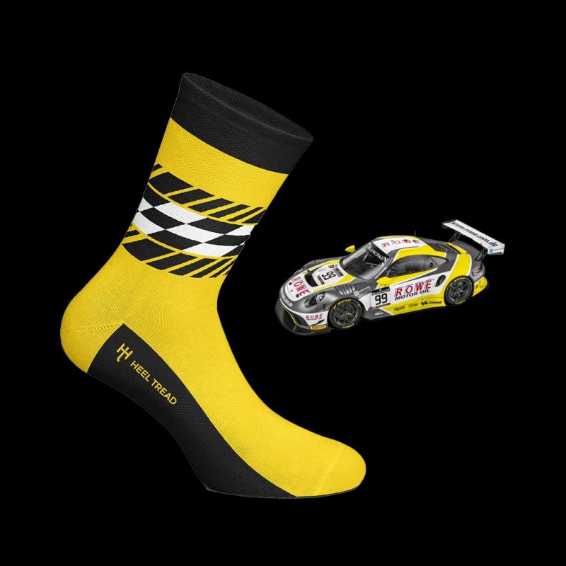 Inspiration Porsche 911 GT3 Rowe Racing / Shmee AMG GTsocks Yellow ...