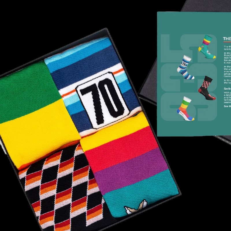 4 pairs Inspiration Porsche 935 Kremer Racing Legend Socks Silhouette ...