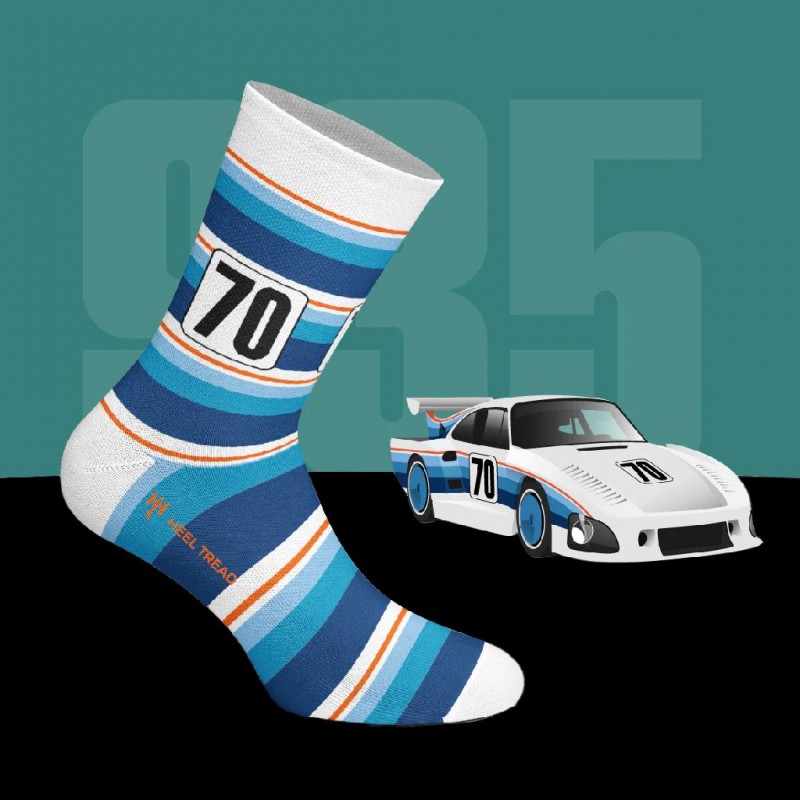4 pairs Inspiration Porsche 935 Kremer Racing Legend Socks Silhouette ...