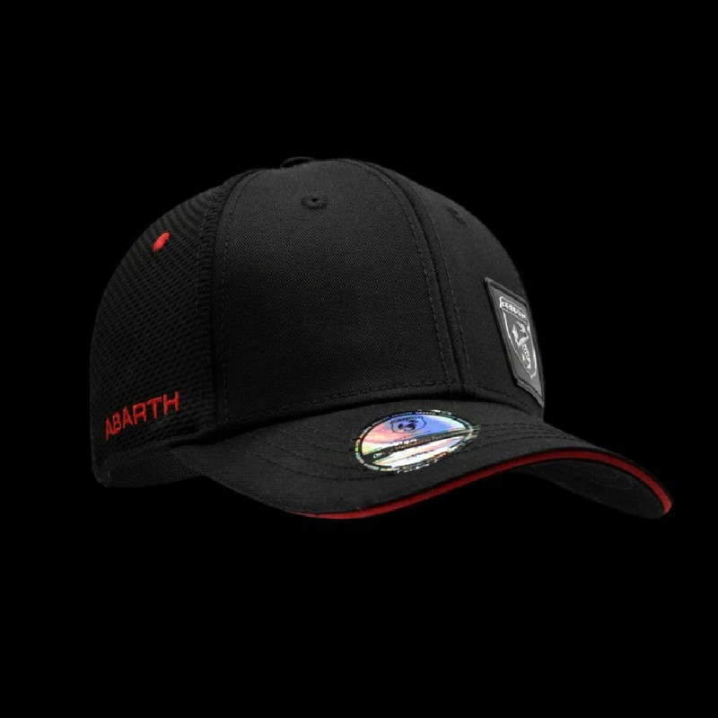 Casquette Abarth Nero Logo Noir / Rouge AB691-100