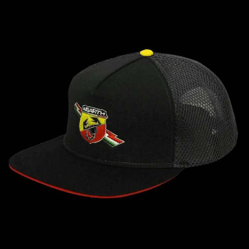 Abarth Hat Corse Flat Visor Black / Red ABCAP11-150