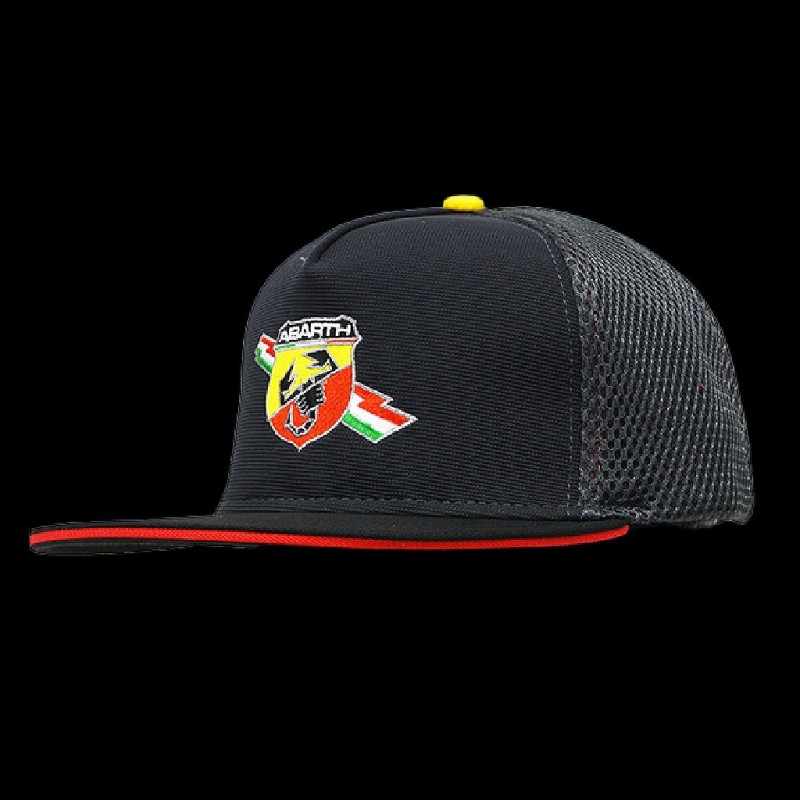 Abarth Hat Corse Flat Visor Black / Red ABCAP11-150