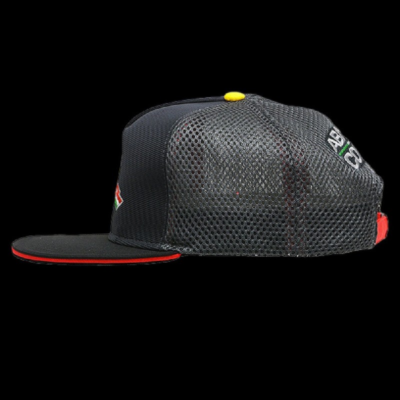 Abarth Hat Corse Flat Visor Black / Red ABCAP11-150