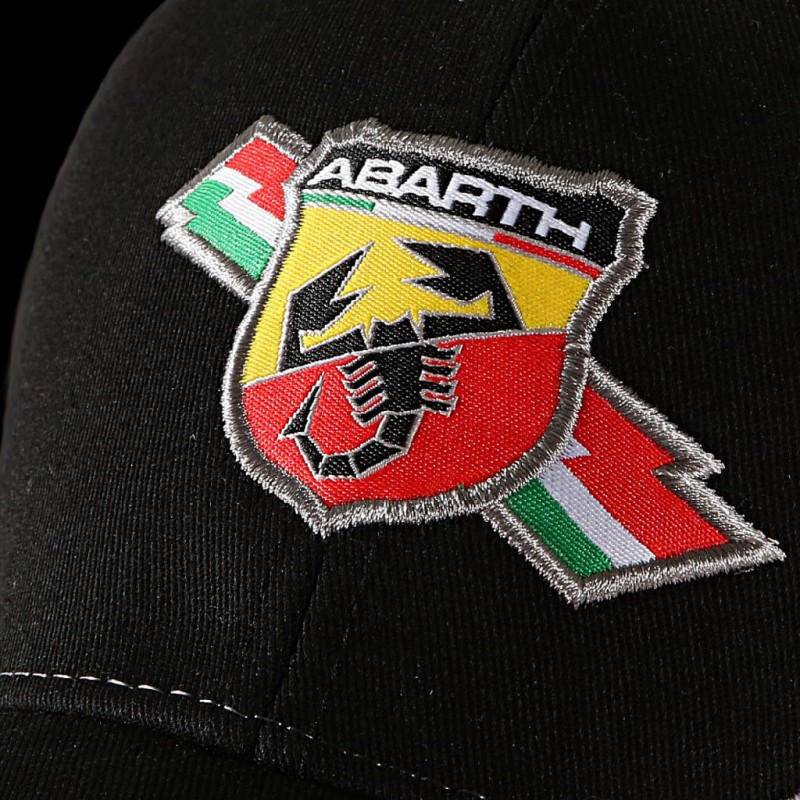 Abarth Cap Corse Schwarz / Rot ABCAP10-100