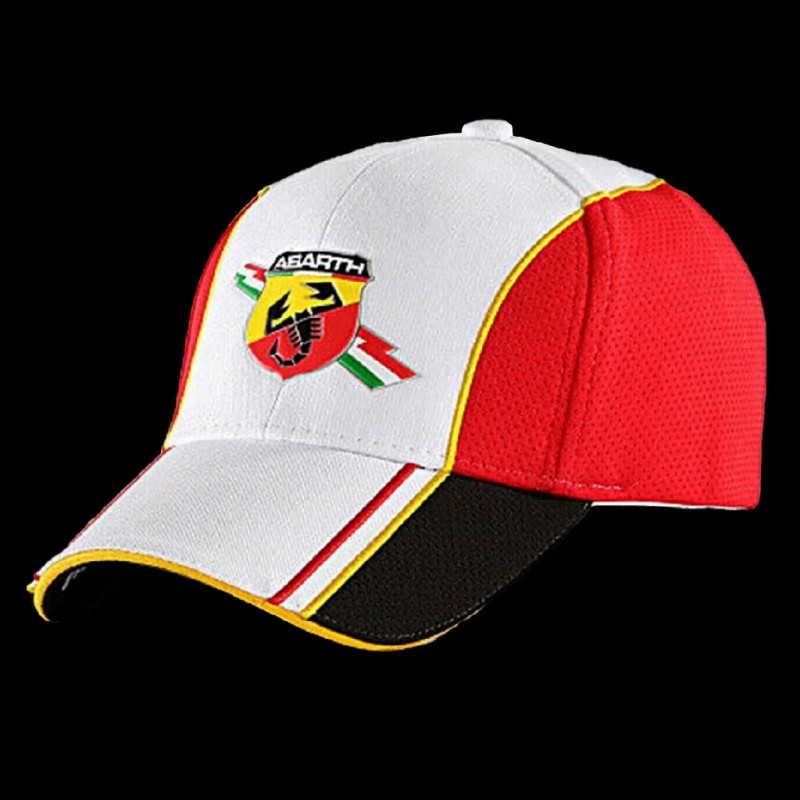 Abarth Hat Corse White / Red / Black ABCAP09-200