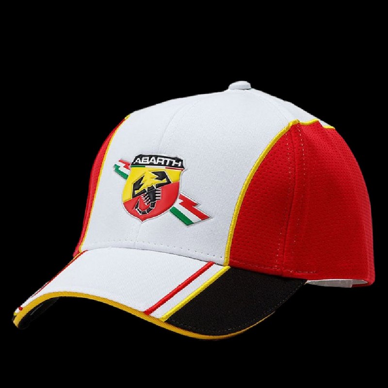 Abarth Cap Corse Weiß / Rot / Schwarz ABCAP09-200