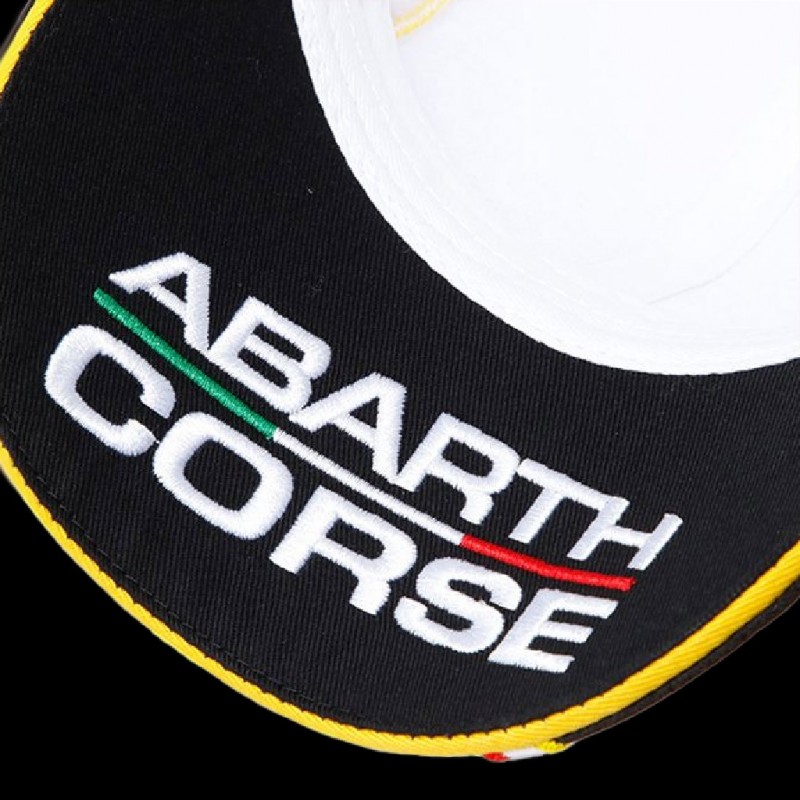 Abarth Hat Corse White / Red / Black ABCAP09-200