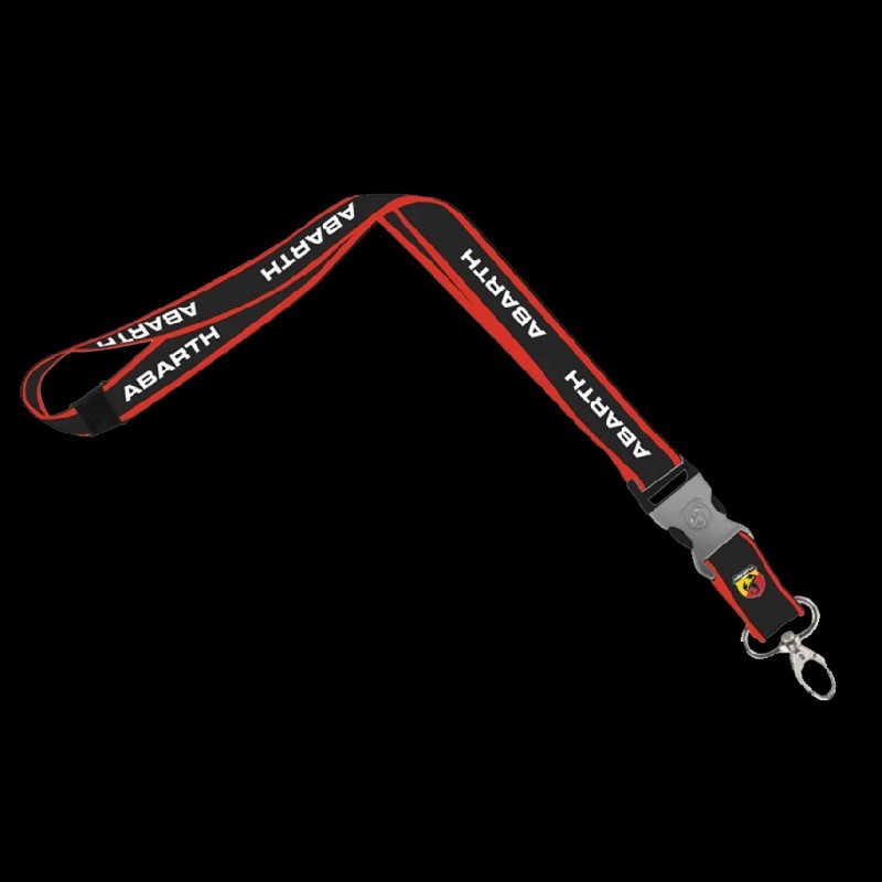 Abarth Keychain Black / Red AB907-100