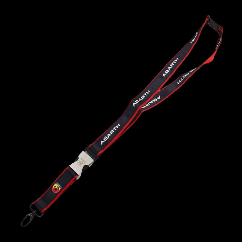 Abarth Keychain Black / Red AB907-100